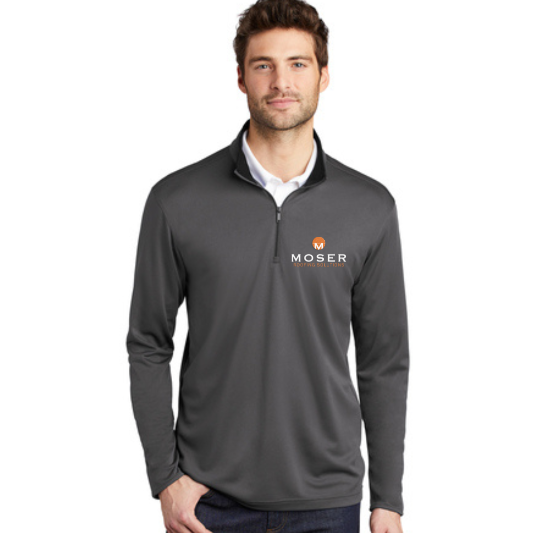 Moser - K584 Port Authority Silk Touch Performance 1/4-Zip – RyverBend